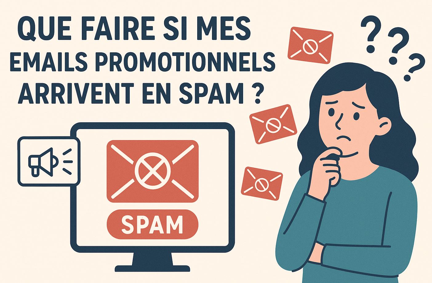 Emails promotionnels en spam : pouquoi et comment l'éviter